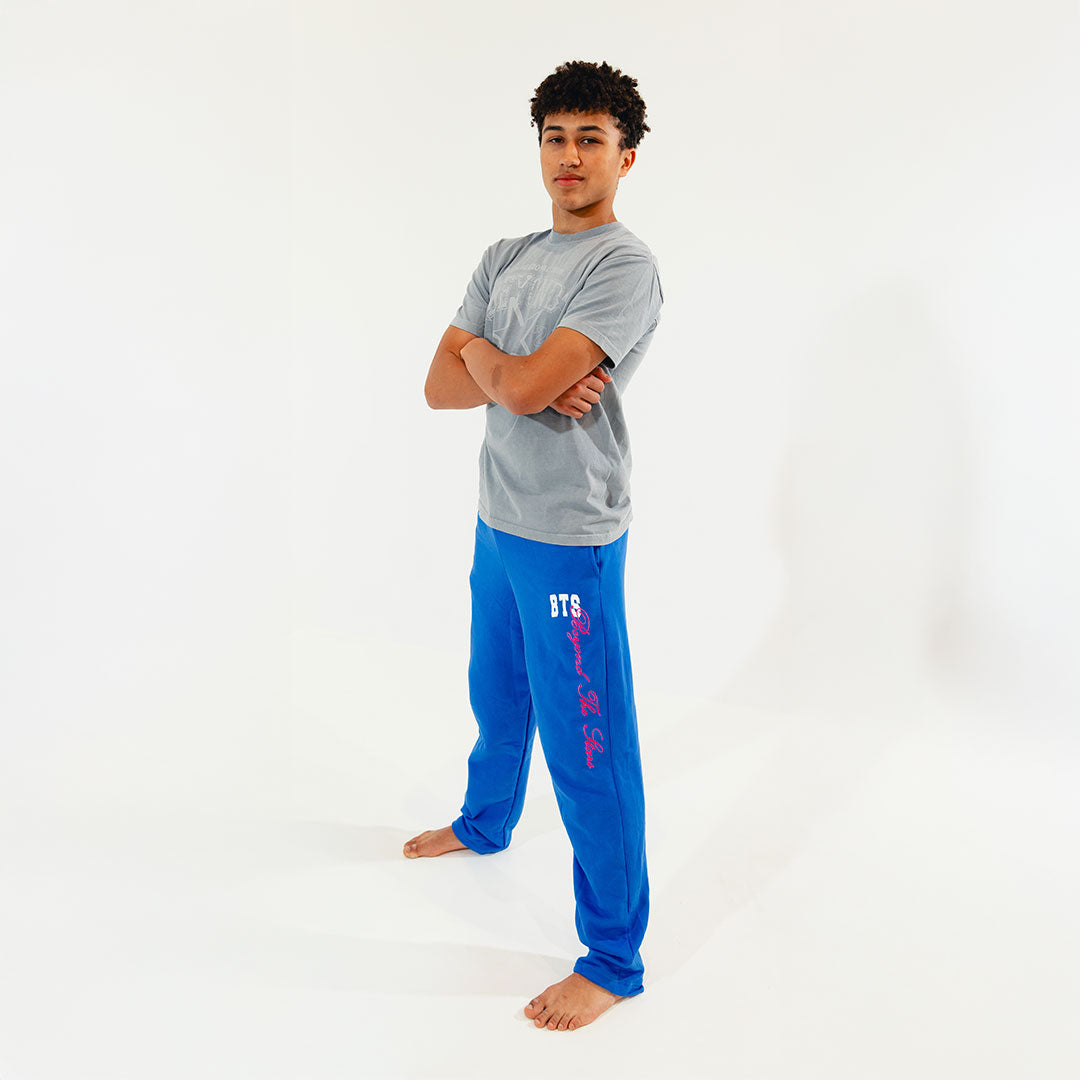 BTS Royal Blue Sweatpants – OneBeat Dance Shop